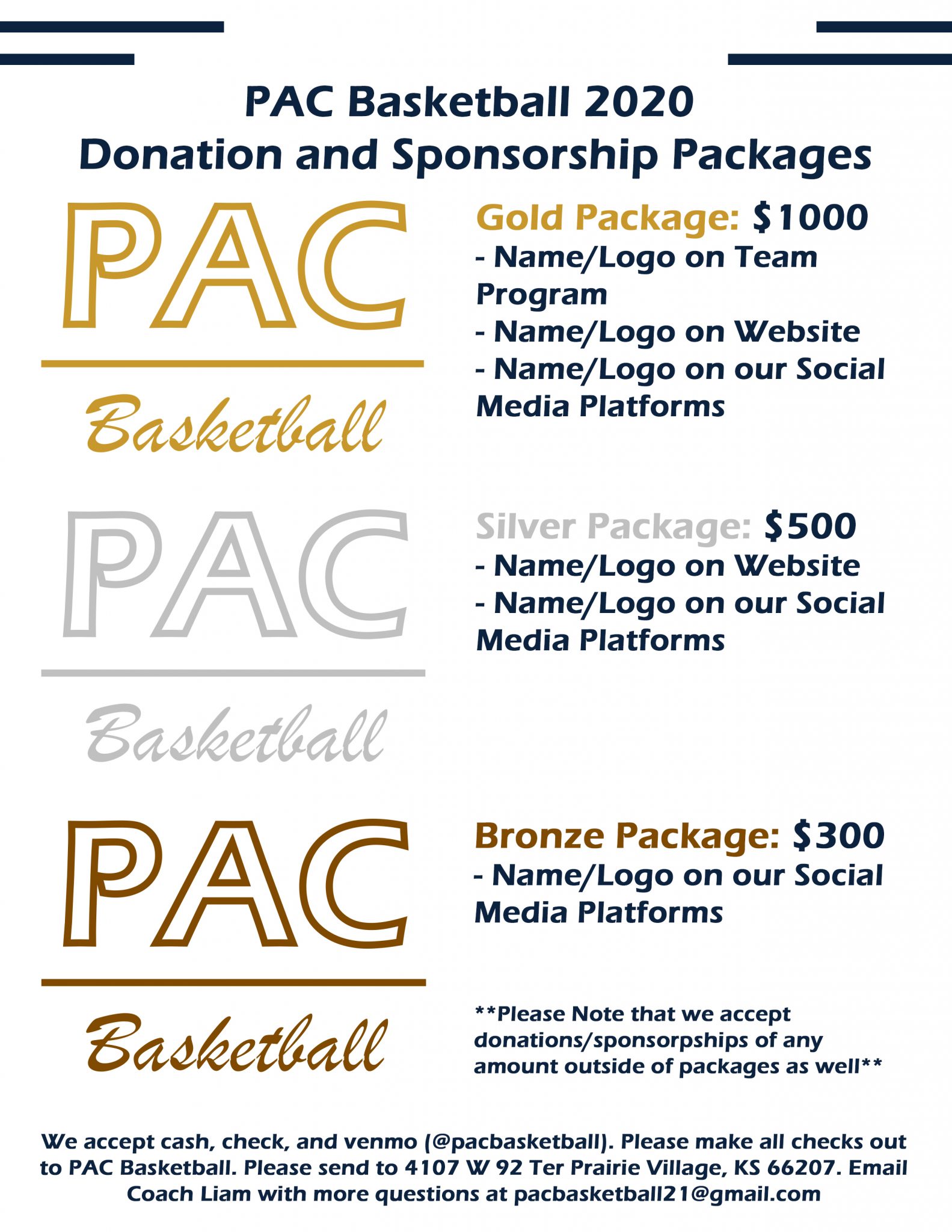 PAC Basketball – Passion – Attitude – Confidence