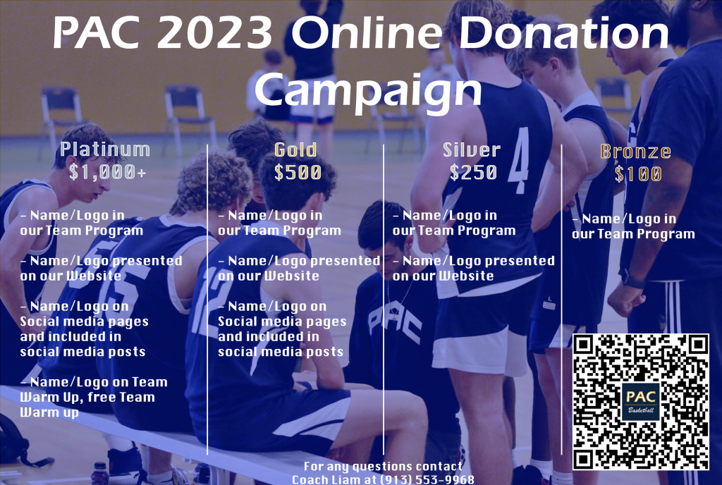 PAC Basketball – Passion – Attitude – Confidence